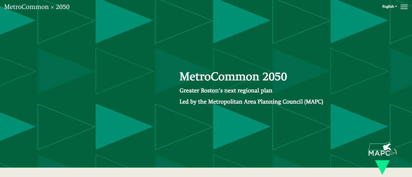 Welcome to MetroCommon 2050 - Metropolitan Area Planning Council